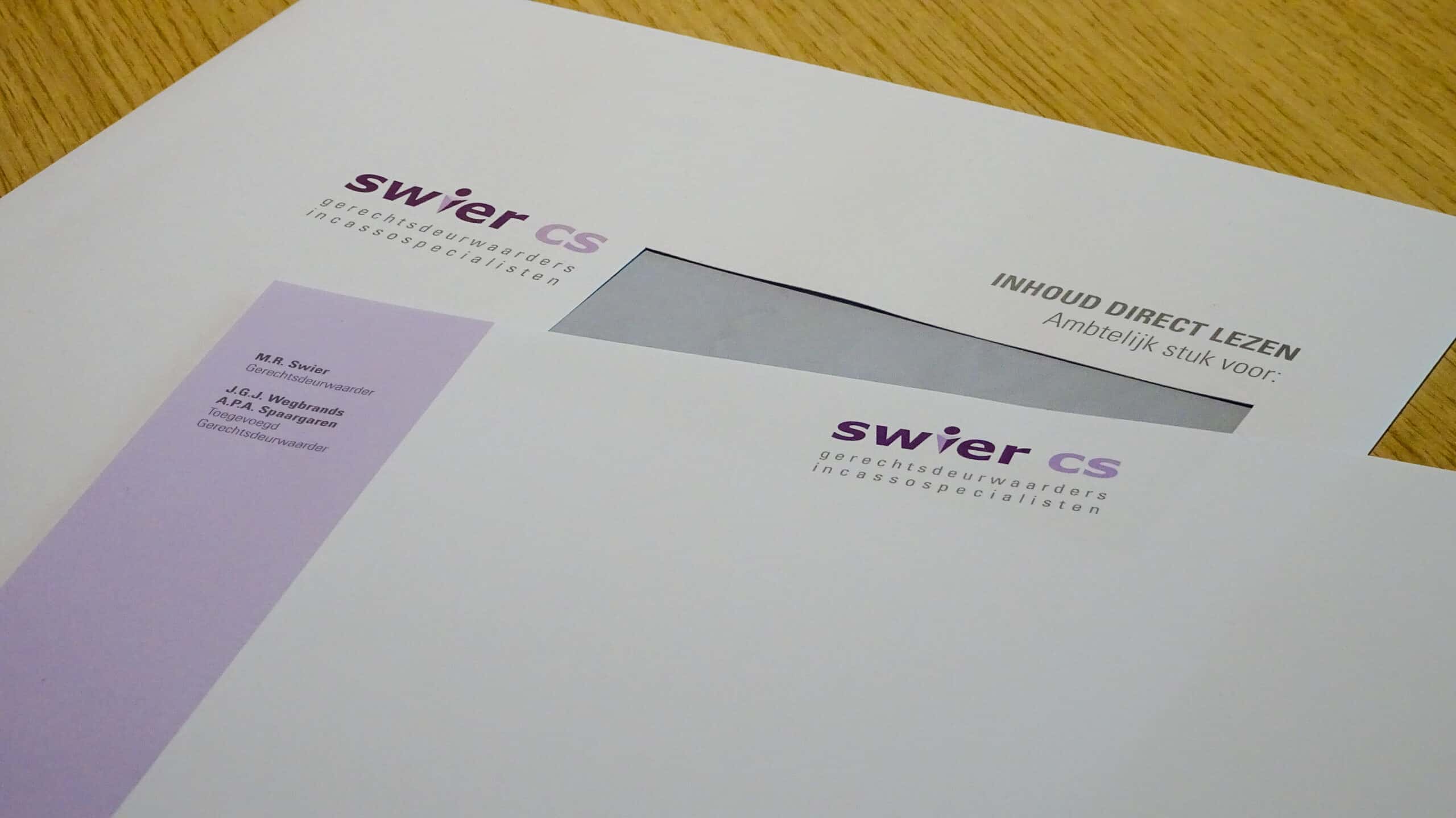 Opdracht aanleveren – Swier c.s. Gerechtsdeurwaarders